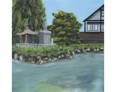 静物像モニュメント 山岡正油絵美術館