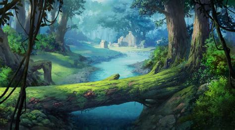 3440x1440 Fantasy Forest 4k Cool Digital 3440x1440 Resolution Wallpaper