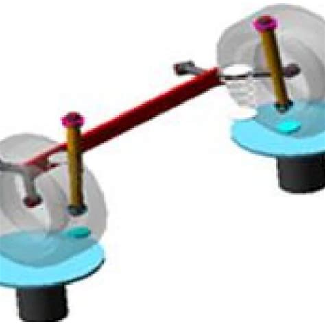 Multibody Dynamic Model Of Torsion Beam Rear Suspension Download Scientific Diagram