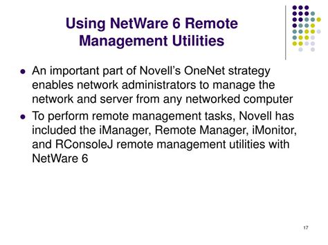 ppt guide to novell netware 6 0 network administration powerpoint