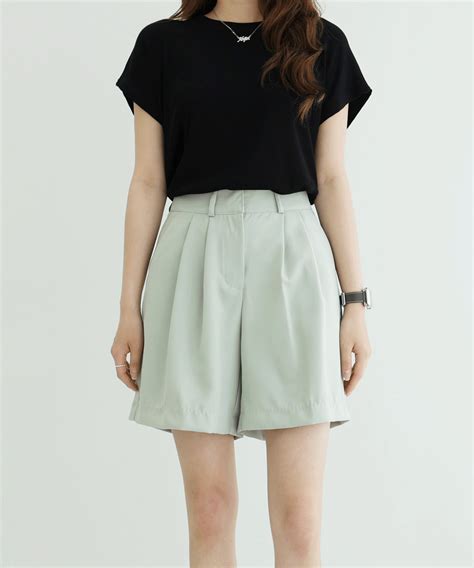 루즈핏 골지 민소매 롱나시 티셔츠t052504