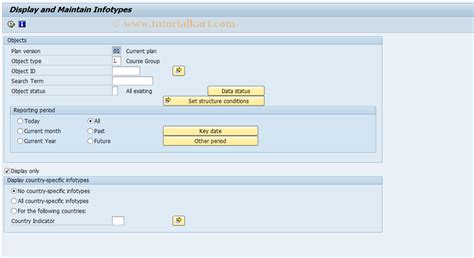 Pso3 Sap Tcode Infotype Overview