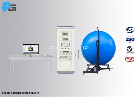 Luminaire Integrating Sphere Spectrophotometer 380nm 780nm Visible Light 220v 50hz