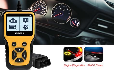 Veepeak Universal Obd Ii Scanner Check Engine Light Code Reader Reset Eobd Diagnostic Scan Tool