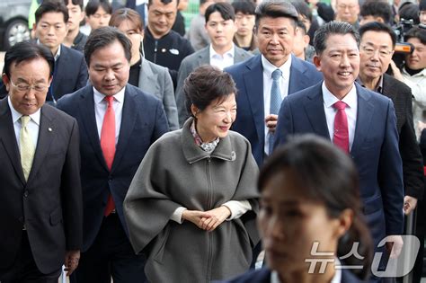 박근혜 전 대통령 구미 나들이 뉴스1