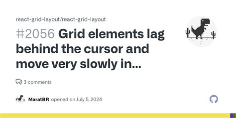 Grid Elements Lag Behind The Cursor And Move Very Slowly In React 18 · Issue 2056 · React Grid