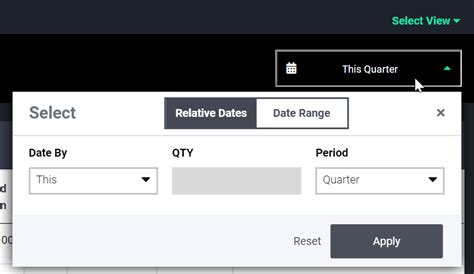 Account Dashboard Parallax