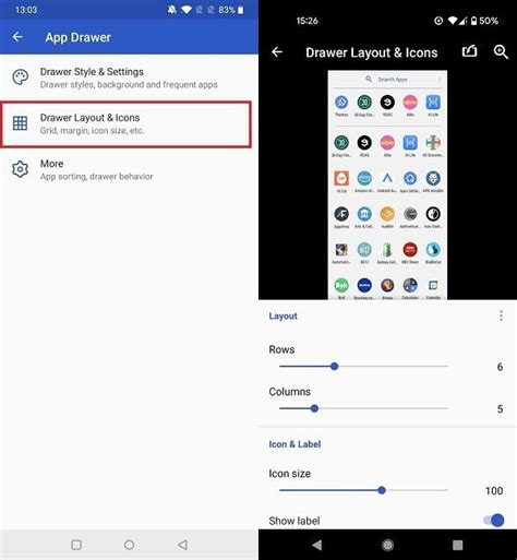 Android Drawer Icon