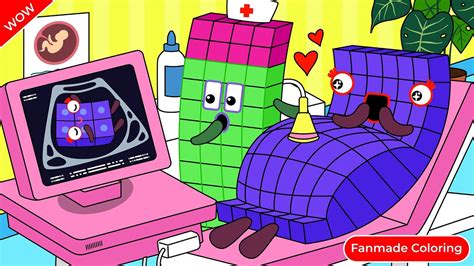 Numberblocks 60 Whats In Your Belly Numberblocks Fanmade Coloring Story Youtube