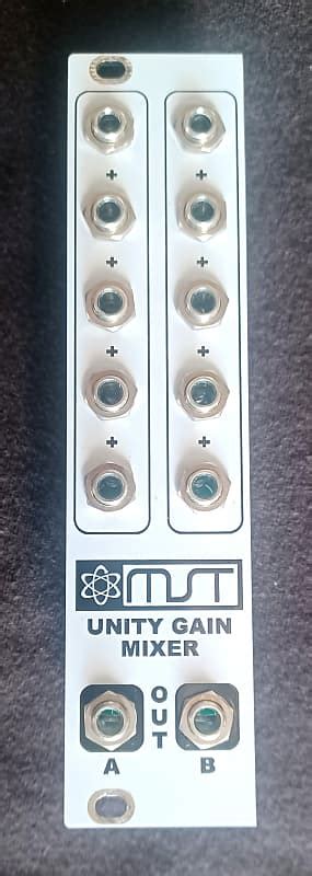 Synthrotek MST Unity Mixer Transposer 2023 White Reverb