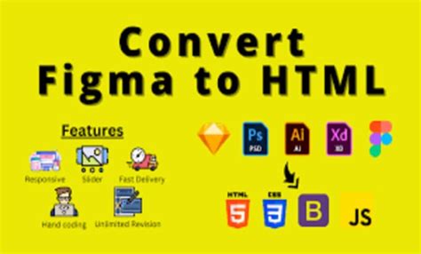 Convert Your Psd Figma Xd To Html And Css By Babebonney Fiverr