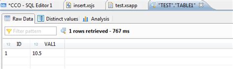 How To Insert Data In Hana Through Javascript Wit Sap Community