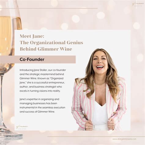 I Am Excited To Help Bring Drink Glimmer Wine To Life This Summer Stay