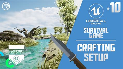 unreal engine 4 tutorial survival game part 10 crafting setup youtube