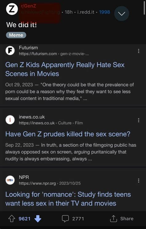 Vaushs Community Unironically Calling Zoomers Decreasing Interest In