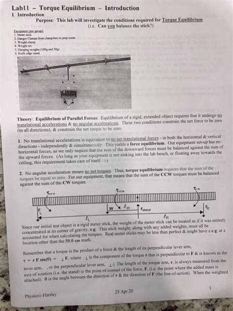 Solved Need Help With The First Part Of The Physics Lab It Chegg Com