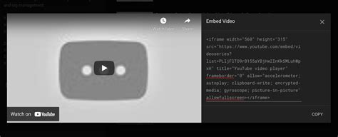 Playlist Iframe Is Behaving As If The Linked Playlistvideo Is Unavailable Stack Overflow