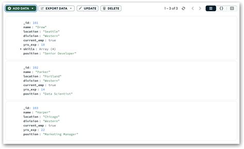 Working With Documents In The Mongodb Compass Gui Simple Talk