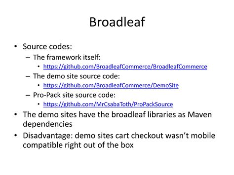 setting up a free open source java e commerce website pptx