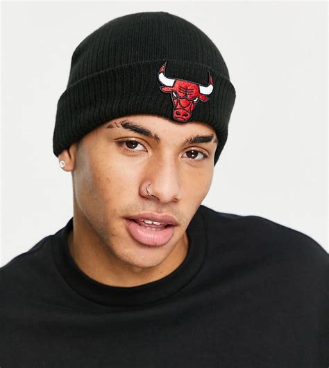 Gorro Negro De Los Chicago Bulls De Punto Exclusivo En Asos De New Era Asos Hoodies For Sale