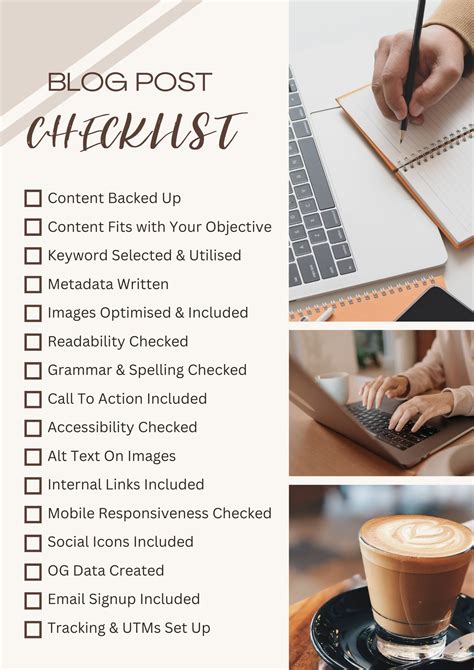 The Ultimate Blog Pre Publish Checklist Ensuring A Perfect Blog Post Every Time Create Net