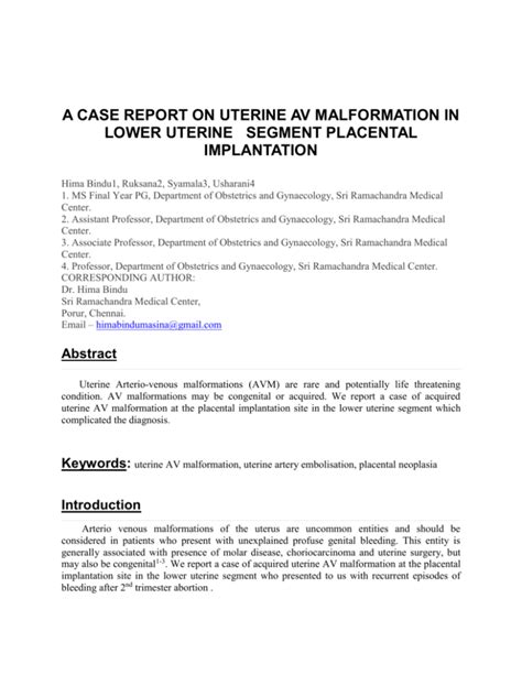 Case Report