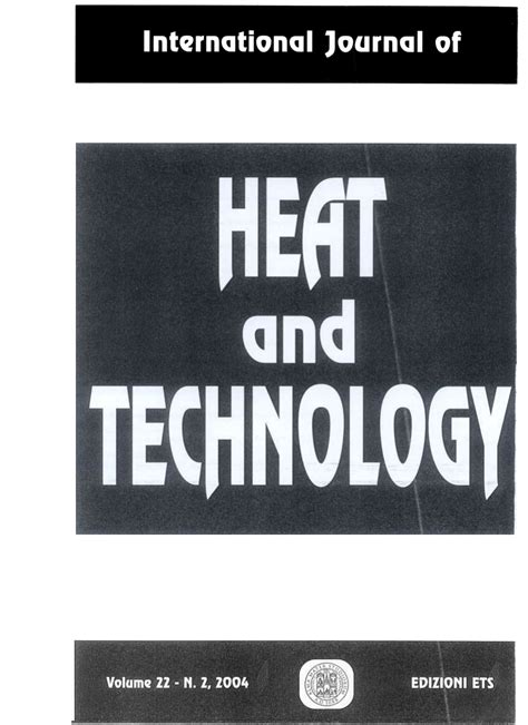 PDF Numerical Simulations Of Radiative Heat Transfer In Cylindrical Participating Enclosures