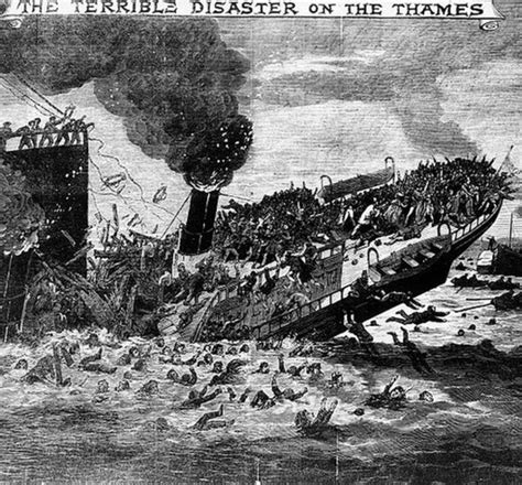 Drowning In Sewage The Sinking Of Princess Alice Amusing Planet
