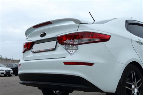 Спойлер со стоп-сигналом KIA Rio 3. Купить спойлер со стоп-сигналом kia ...