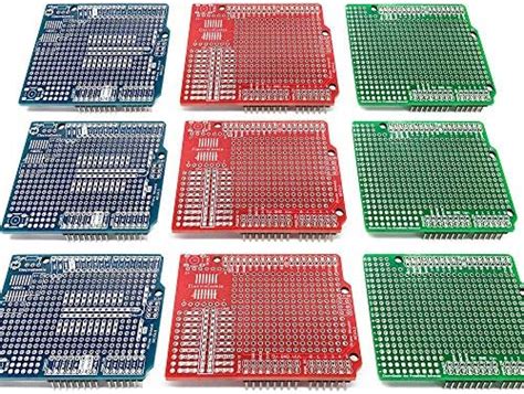 electrocookie proto shield kit compatible with arduino mega r3 stackable diy