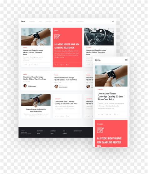 A Free Card Style Ui Kit Online Advertising HD Png Download