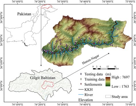 The Location Map Of The Study Area Download Scientific Diagram