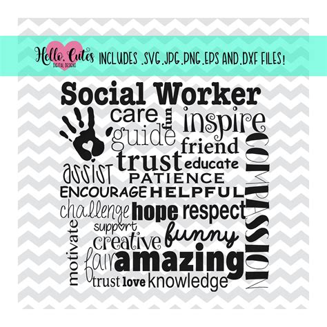 Social Worker Appreciation Design Mft Msw Lcsw Bsw Etsy