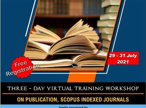Three Day Virtual Workshop On Publications Scopus Indexed Journals Mathtech Thinking Foundation