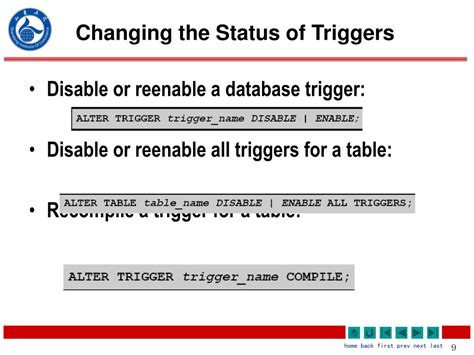 Ppt Managing Triggers Powerpoint Presentation Free Download Id