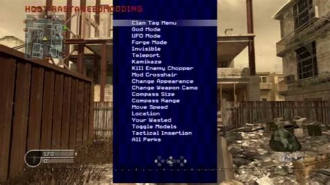 Ps3ffcod4140 Compilation Mod Menu Cod4 Youtube