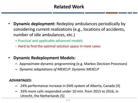 adaptive ambulance redeployment via multi armed bandits ppt download
