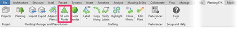 Fill With Plants Planting F X For Revit® Plugin