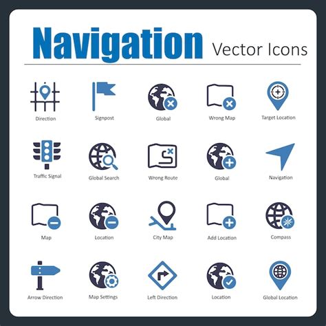 Premium Vector Navigation