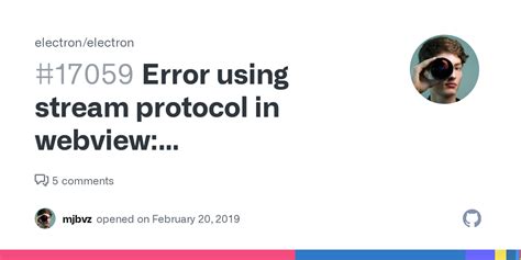 Error Using Stream Protocol In Webview Thislistenercount Is Not A Function · Issue 17059