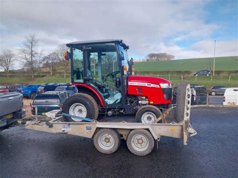 One Of Two New Massey Ferguson 1740 Tractors Heading Off To Their New