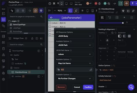 How Do I Populate A Checkbox Group From A Api Call Rflutterflow