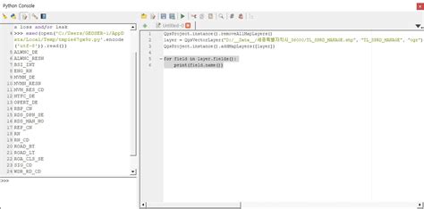 Pyqgis를 이용한 벡터 데이터 처리 3 속성 및 좌표 얻기 Gis Developer