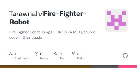 github tarawnah fire fighter robot fire fighter robot using
