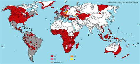 Linguisticmaps Pronounciation Of The Maps On The Web