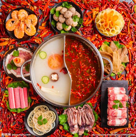 火锅摄影图 传统美食 餐饮美食 摄影图库 昵图网