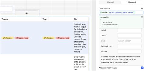 Dropdown Values Table Level 💬 App Building Retool Forum