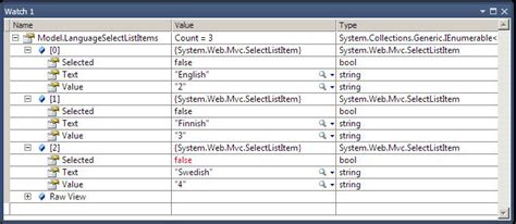C Selectlist Selected Item Not Staying Set Stack Overflow