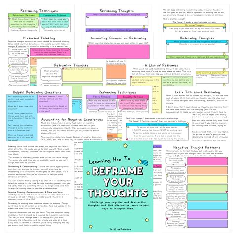 5 Ways To Reframe Your Thoughts Self Love Rainbow