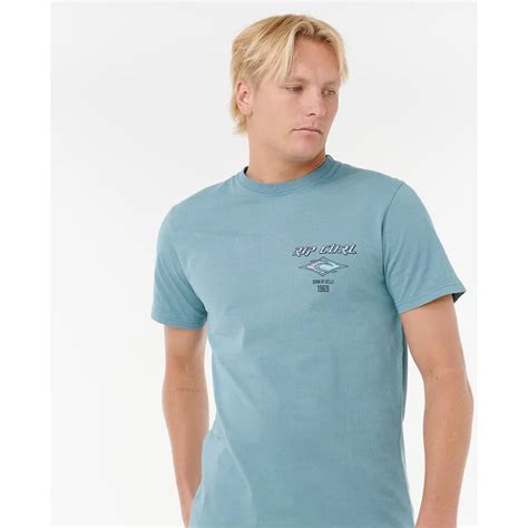 Fade Out Icon Tee Tee Storm Blue Clothing Hyper Ride
